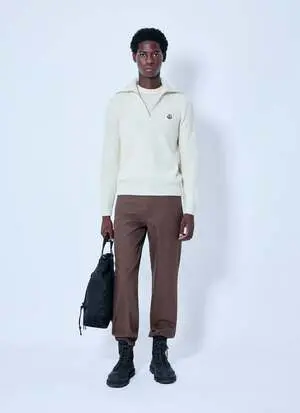 Moncler Ribbed Cotton Sweater
