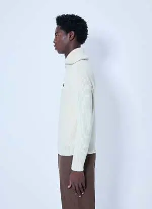 Moncler Ribbed Cotton Sweater