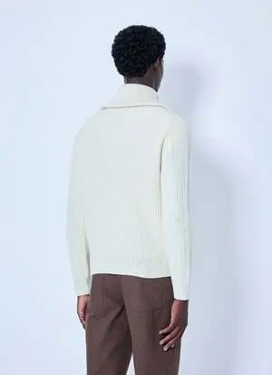 Moncler Ribbed Cotton Sweater