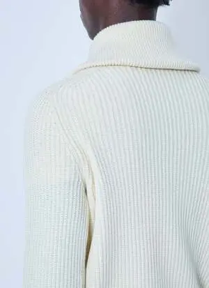 Moncler Ribbed Cotton Sweater