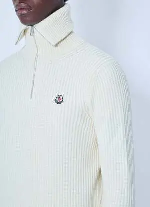 Moncler Ribbed Cotton Sweater