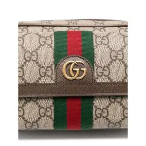 Gucci Classic Gg Canvas Shoulder Bag - Cream
