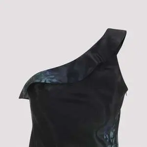 Giorgio Armani One-shoulder Long Dress
