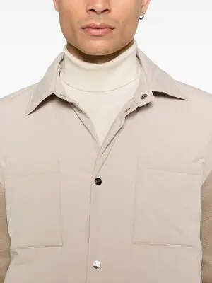 Herno Panelled Point Collar Jacket