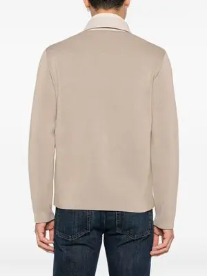 Herno Panelled Point Collar Jacket - Multicolor