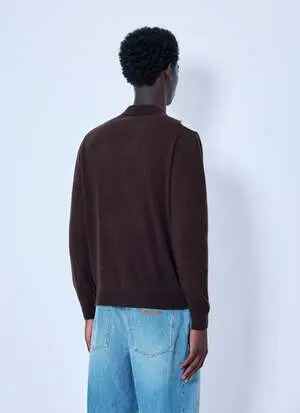 Miu Miu Cashmere Argyle Cardigan