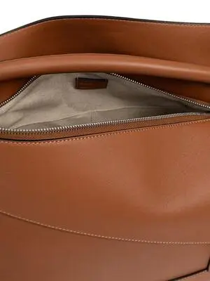 Loewe Large Puzzle Bag - Brown