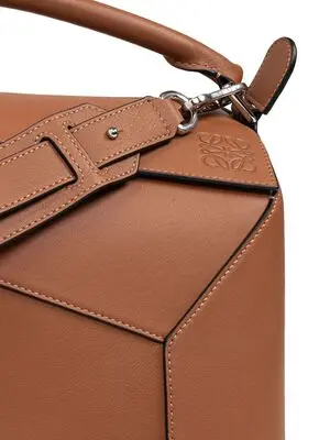 Loewe Large Puzzle Bag - Brown