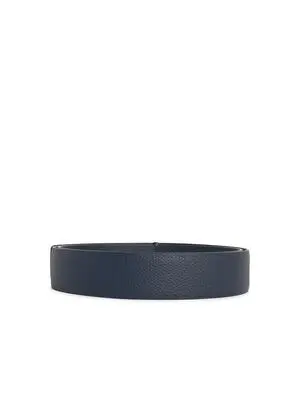 TOM FORD Navy Reversible Leather Belt