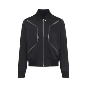 Rick Owens Heizer Flight Jacket - Black