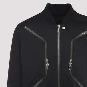 Rick Owens Heizer Flight Jacket - Black