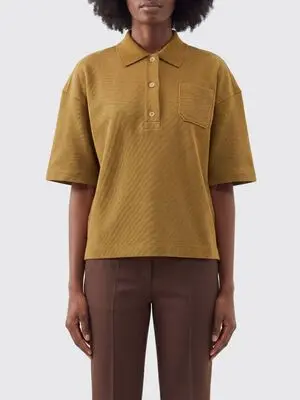 Saint Laurent Short-sleeve Cotton Polo With Patch Pocket - Multicolor