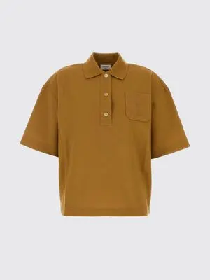 Saint Laurent Short-sleeve Cotton Polo With Patch Pocket - Multicolor