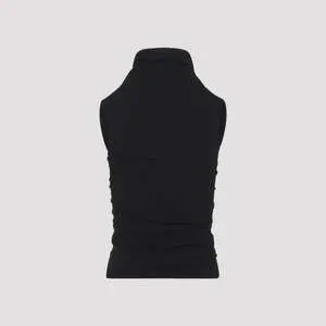 Rick Owens Prong Ss Top - Black