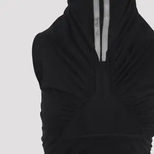Rick Owens Prong Ss Top - Black