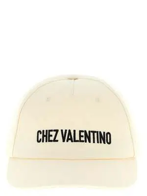 Valentino Garavani Embroidered Cotton Cap