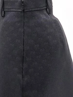 Gucci Cotton Blend Mini Skirt
