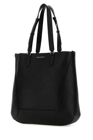 Alexander McQueen Leather Medium Edge Shopping Bag