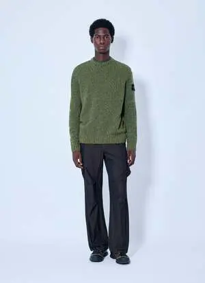Stone Island Textured Knit Sweater - Green