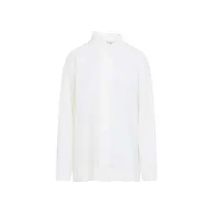Carven Asymmetrical Collar Shirt - White