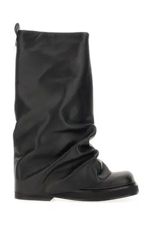 Attico Leather Boots - Multicolor