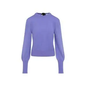 LANVIN Gros Grain Detail Jumper - Blue