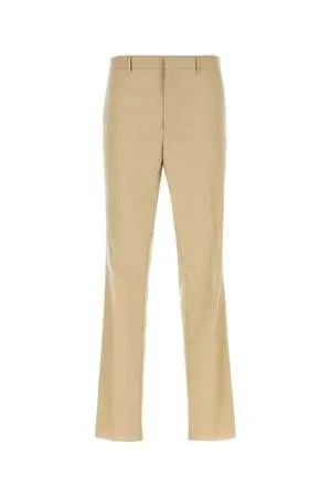 Prada Beige Cotton Pant - Brown