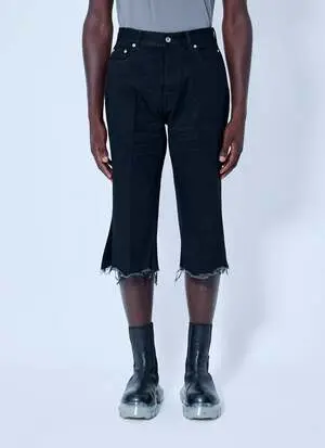 Rick Owens Bolan Cutoffs Jeans - Black