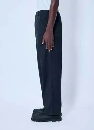 Moncler Mid Rise Tailored Trousers - Black