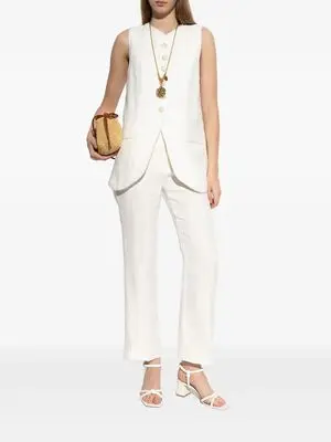 Etro Button-down Waistcoat With Trims