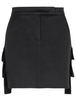 Max Mara Caro' Camel Miniskirt - Black