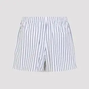 AMI Paris Elasticated Shorts - White