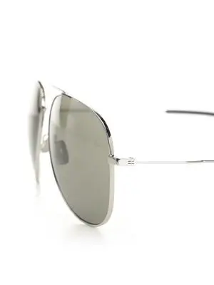 Saint Laurent Aviator Sunglasses - Silver