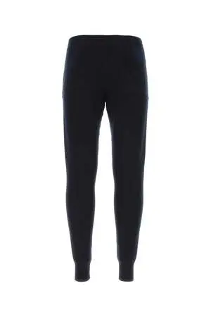 Prada Dark Stretch Cashmere Blend Joggers