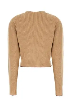 Chloé Ribbed Knit Pullover - Multicolor