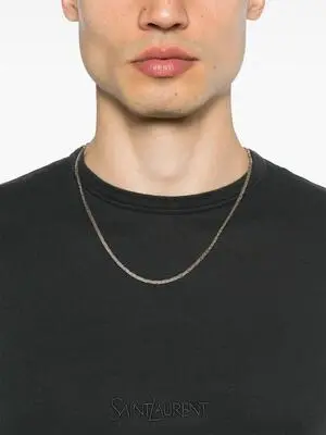 Saint Laurent Logo Cotton T-shirt