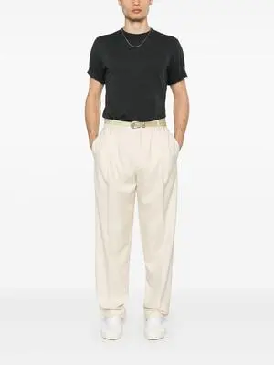 Saint Laurent Logo Cotton T-shirt