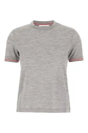Thom Browne Short Sleeve Crewneck T-shirt - Multicolor