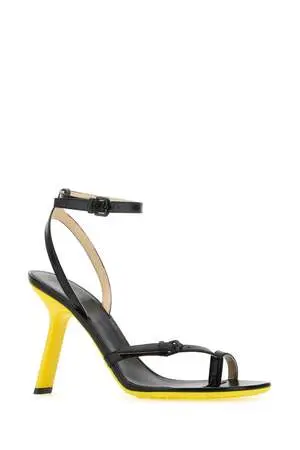 Loewe Leather Petal Sandals