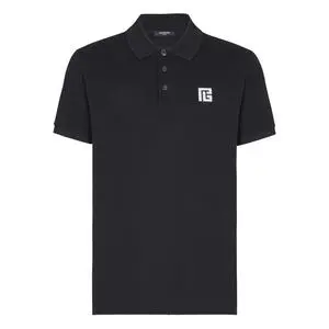 Balmain Polo Shirts - Black