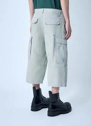 Balenciaga Cropped Cargo Pants