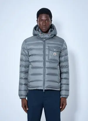 Moncler MONCLER Verith Hooded Puffer Jacket Gray