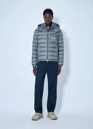 Moncler Verith Hooded Puffer Jacket - Gray