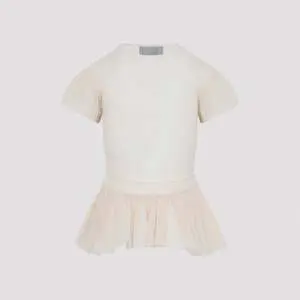 Simone Rocha Sheer Ballet Peplum Top