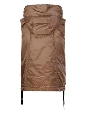 Max Mara Silk & Nylon Down Vest - Multicolor