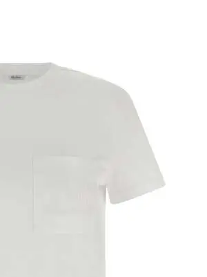 Max Mara Papaya Cotton T-shirt - White