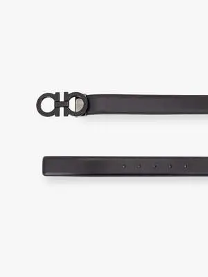 FERRAGAMO Reversible Leather Belt