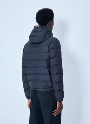 Moncler Zeflor Hooded Down Jacket - Black