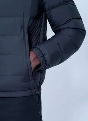 Moncler Zeflor Hooded Down Jacket - Black
