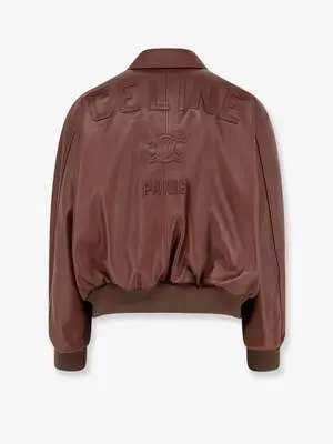 Celine Teddy Leather Jacket